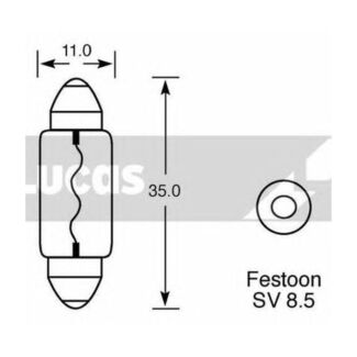 NARVA/LUCAS AUTO SIJALICA SULFIDNA 5w