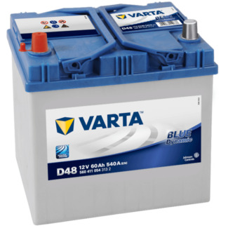 Akumulator Varta 12V 60Ah 540A Blue Dynamic Azija levo+