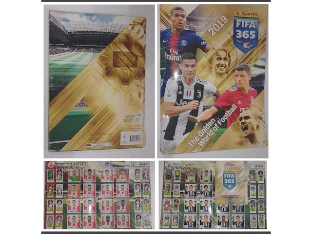 ALBUM SA SLIČICAMA FIFA 365-2019 GODINA 443/446