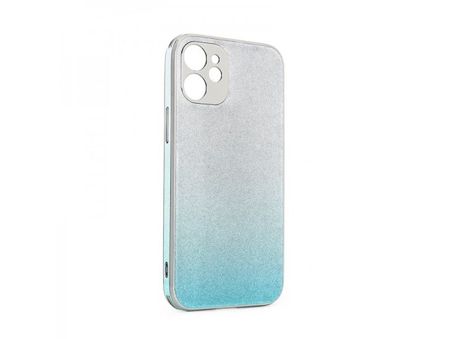 Maskica Glass Glitter za iPhone 12 Mini 5.4 plava