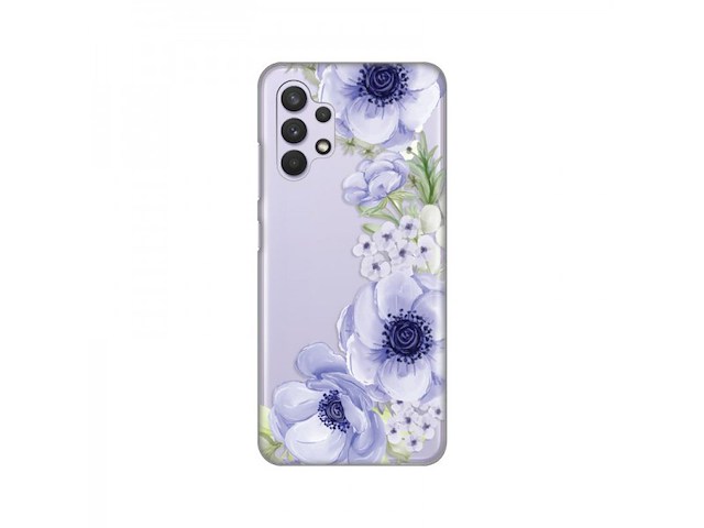 Maskica Silikonska Print Skin za Samsung A325F Galaxy A32 4G (EU) Blue Roses