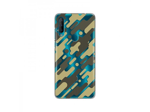 Maskica Silikonska Print Skin za Alcatel 1S 2020/5028D/A1 Alpha 20 Army Pattern