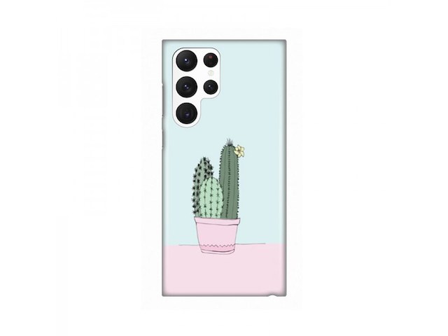 Maskica Silikonska Print za Samsung S908B Galaxy S22 Ultra Cactus