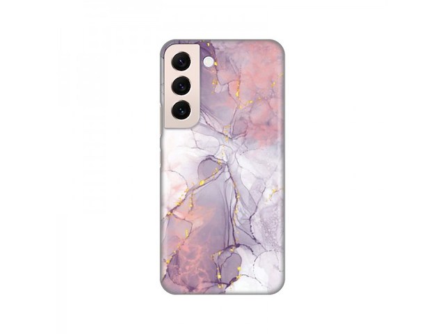 Maskica Silikonska Print za Samsung S901B Galaxy S22 Pink Marble