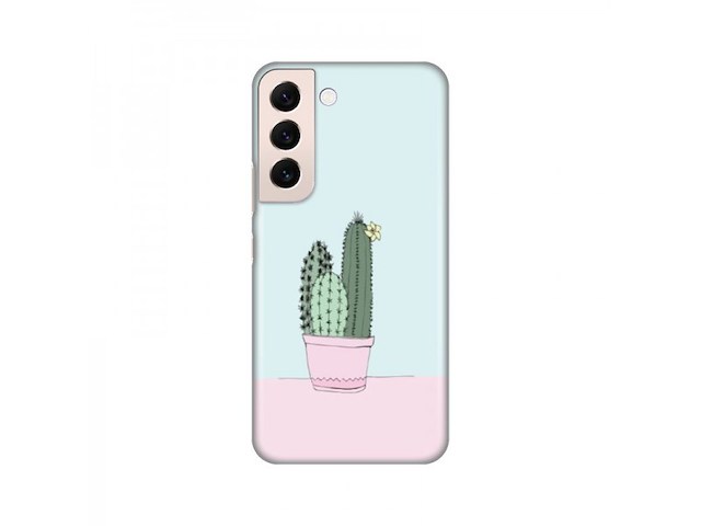 Maskica Silikonska Print za Samsung S901B Galaxy S22 Cactus