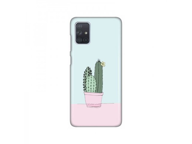 Maskica Silikonska Print za Samsung A715F Galaxy A71 Cactus