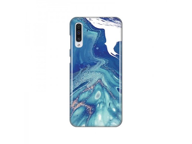 Maskica Silikonska Print za Samsung A307F/A505F/A507F Galaxy A30s/A50/A50s Blue Marble