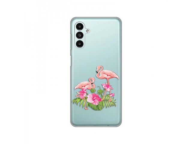 Maskica Silikonska Print Skin za Samsung A136 Galaxy A13 5G Flamingo