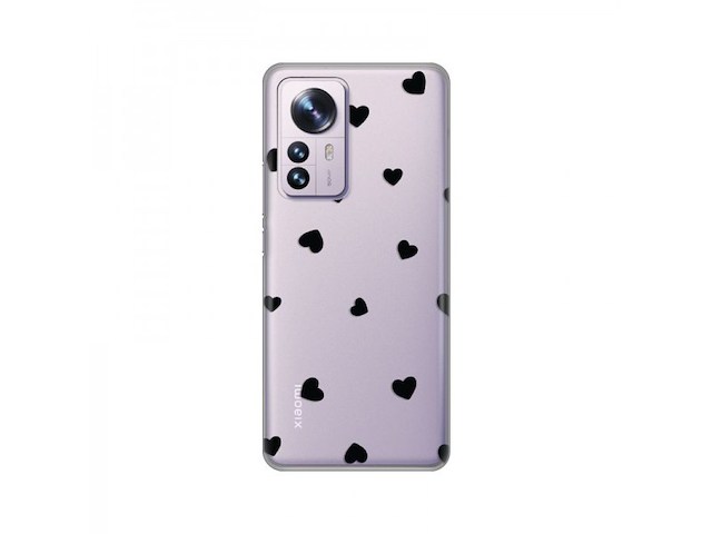 Maskica Silikonska Print Skin za Xiaomi 12 Pro Hearts