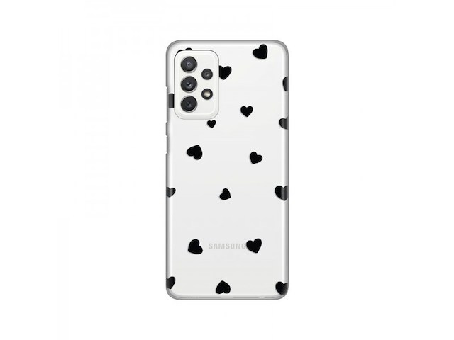 Maskica Silikonska Print Skin za Samsung A73 5G Hearts