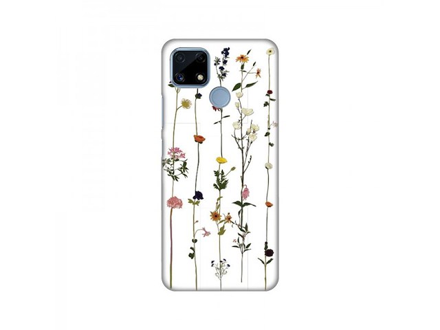 Maskica Silikonska Print Skin za Realme C25 Flower