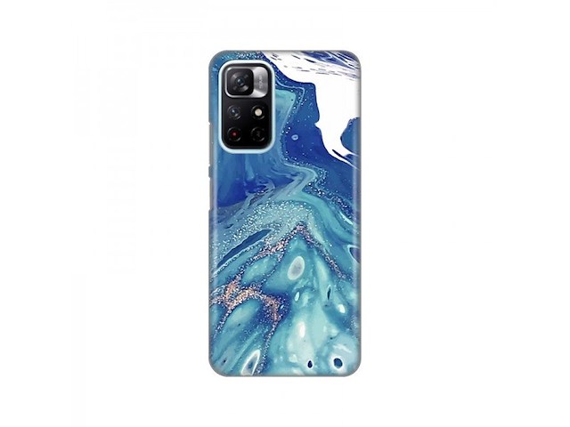 Maskica Silikonska Print za Xiaomi Redmi Note 11T 5G/Poco M4 Pro 5G Blue Marble