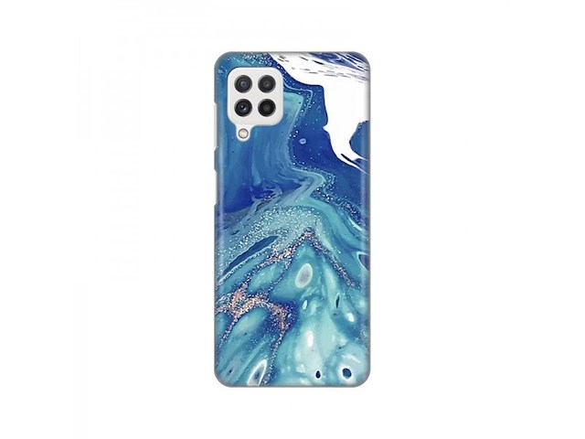 Maskica Silikonska Print za Samsung A22 4G Blue Marble