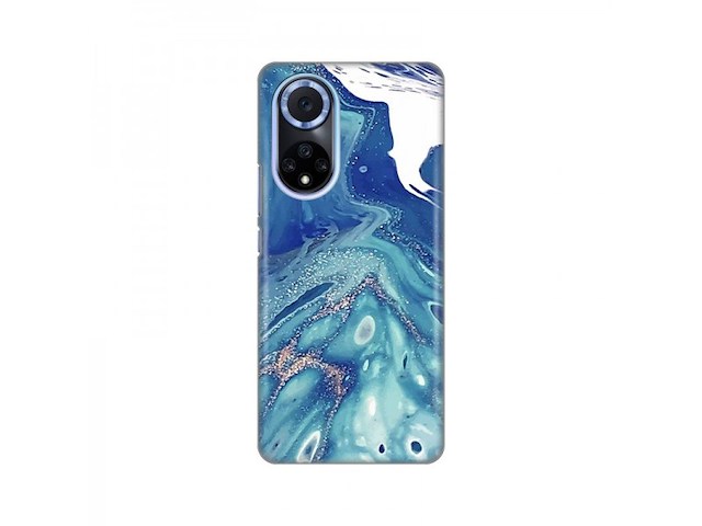 Maskica Silikonska Print za Honor 50/Nova 9 Blue Marble