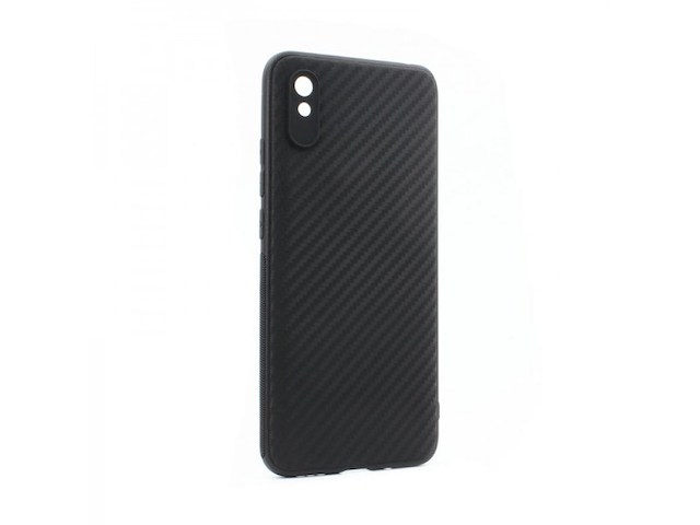 Maskica Carbon fiber za Xiaomi Redmi 9A crna