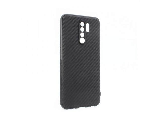 Maskica Carbon fiber za Xiaomi Redmi 9 crna