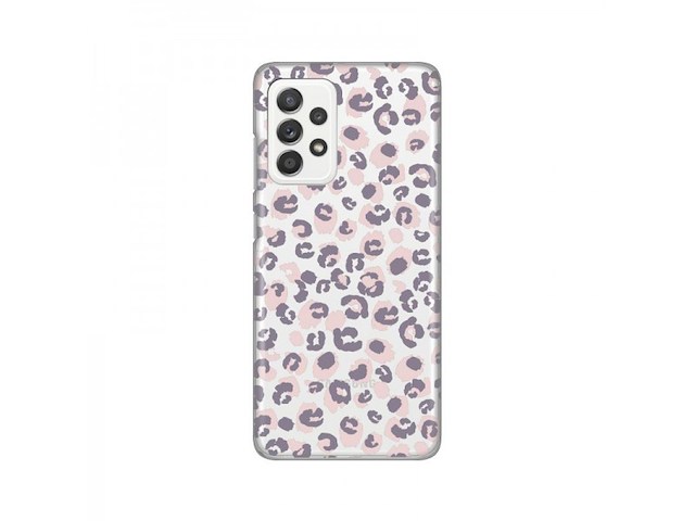 Maskica Silikonska Print Skin za Samsung A525F/A526B/A528B Galaxy A52 4G/A52 5G/A52s 5G Pink Leopard