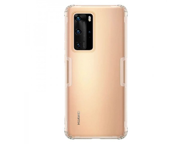 Maskica Nillkin Nature za Huawei P40 Pro bela