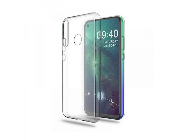 Maskica silikonska Ultra Thin za Huawei P40 Lite E transparent