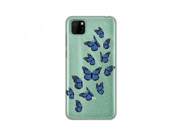 Maskica Silikonska Print Skin Diamond za Huawei Y5p/Honor 9S  Blue Butterflies