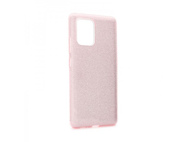 Maskica Crystal Dust za Samsung A915F Galaxy A91/S10 Lite roze