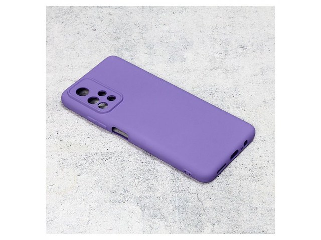 Maskica Nano Silikon za Xiaomi Redmi Note 11T 5G/Poco M4 Pro 5G ljubicasta