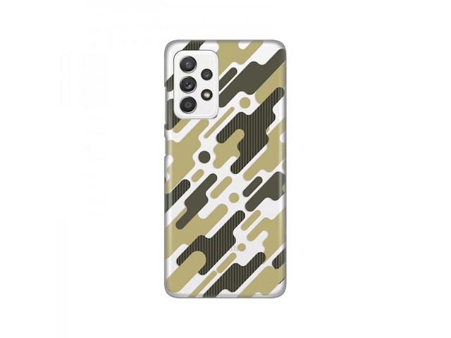 Maskica Silikonska Print Skin za Samsung A525F/A526B/A528B Galaxy A52 4G/A52 5G/A52s 5G Army Pattern