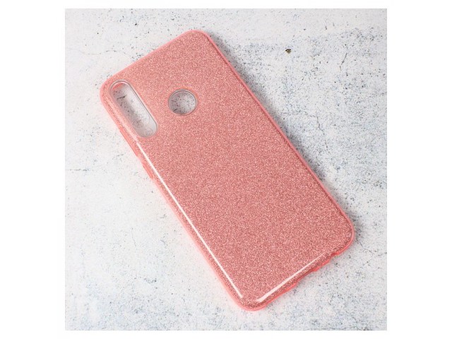 Maskica Crystal Dust za Huawei Y6p roze