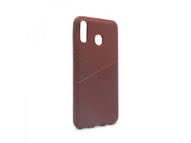 Maskica Y-Leather za Samsung Galaxy M20 braon