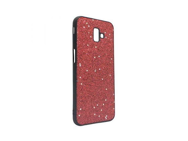 Maskica Sparkle Shiny za Samsung J610FN Galaxy J6 Plus crvena