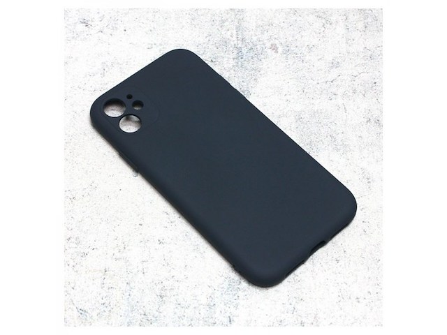 Maskica Nano Silikon za iPhone 11 6.1 tamno plava