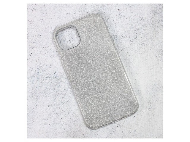 Maskica Crystal Dust za iPhone 13 6.1 srebrna