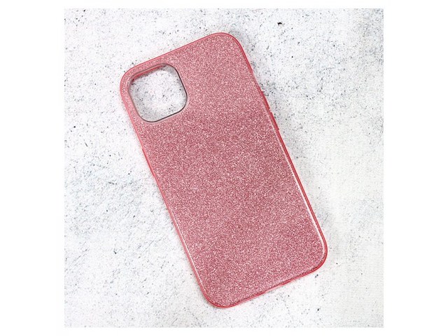 Maskica Crystal Dust za iPhone 13 6.1 roze