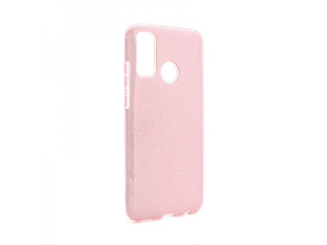 Maskica Crystal Dust za Huawei P Smart 2020 roze