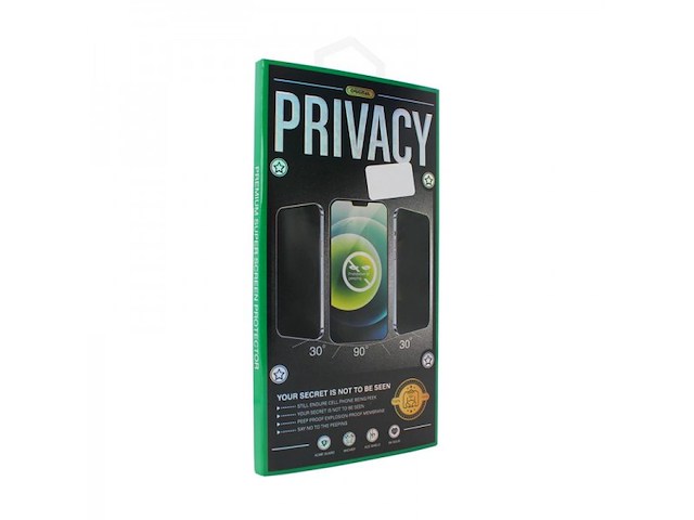 Zaštitno Staklo Privacy 2.5D full glue za Samsung A135F/A136 Galaxy A13 4G/5G crni