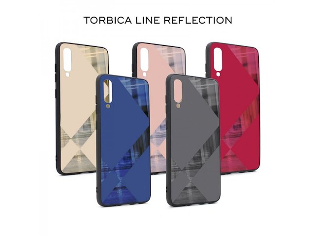 Maskica Line reflection za Samsung N970F Galaxy Note 10 crna