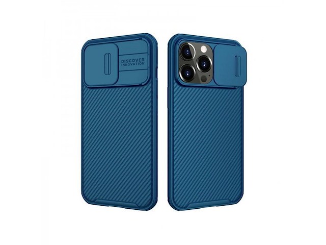 Maskica Nillkin CamShield Pro za iPhone 13 Pro 6.1 plava