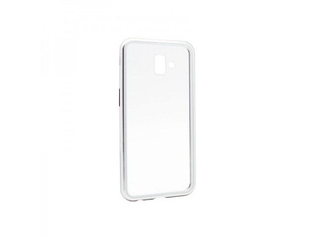 Maskica Magnetic za Samsung J610FN Galaxy J6 Plus srebrna