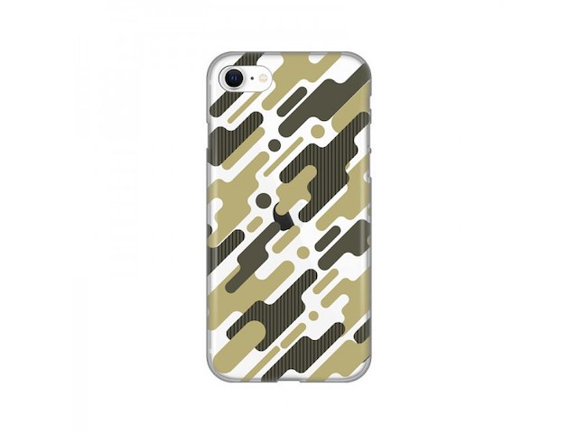 Maskica Silikonska Print Skin za iPhone 7/8/SE 2020/2022 Army Pattern