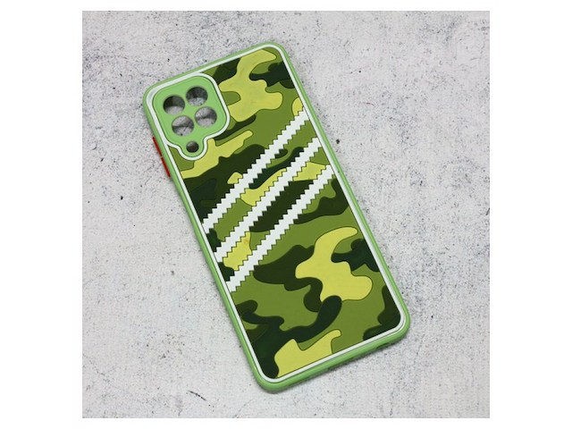 Maskica Luxury Army za Samsung A225F Galaxy A22 4G zelena