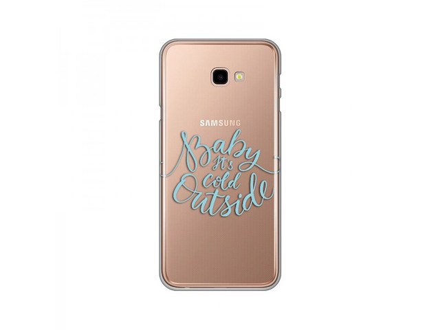 Maskica Silikonska Print Skin za Samsung J415FN Galaxy J4 Plus Baby Its Cold Outside