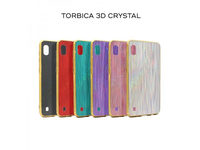 Maskica 3D Crystal za Samsung N970F Galaxy Note 10 srebrna