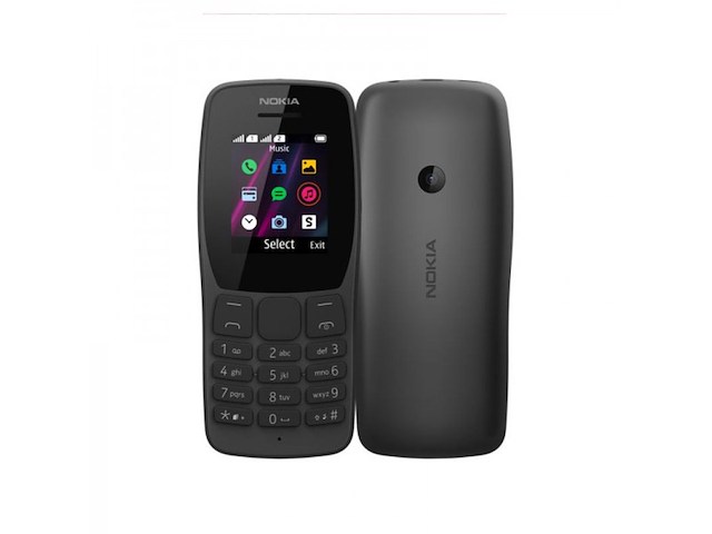 Mobilni telefon Nokia 110 2019 1.77` DS 4MB/4MB crni
