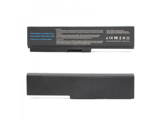 Baterija za laptop Toshiba Satellite C650 PA3817U 10.8V 5200mAh HQ2200