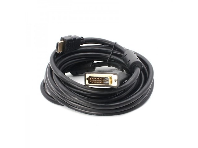 Kabl HDMI na DVI 5m (24+1)