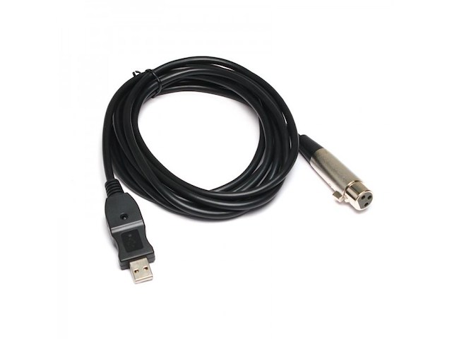 Kabl USB na XLR mikrofonski audio kabl JWD-AU22 3M