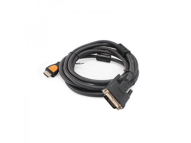 Kabl HDMI na DVI 3m (24+1)