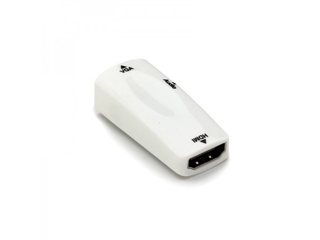 Adapter HDMI-VGA (sa audiom) JWD-HV12 bela