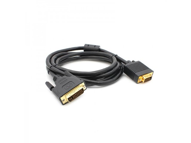 Kabl DVI 24+5 na VGA 1.8m crni JWD-DVI2