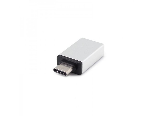 Adapter USB na Type C sivi